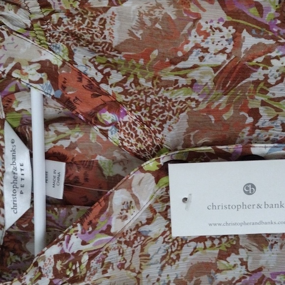 Christopher & Banks | Tops | Christopher And Banks Blouse | Poshmark